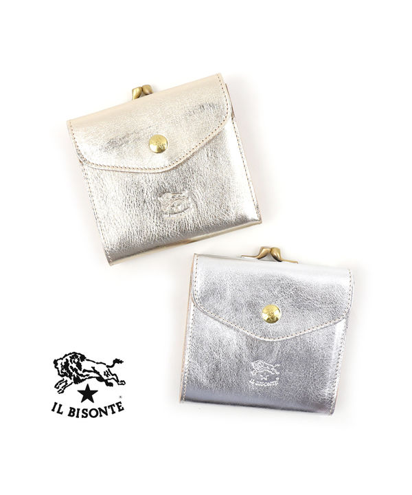正規品イルビゾンテ 二つ折り財布 ウォレット IL BISONTE 54192306240  送料無料レディース メンズ 男性 女性 誕生日プレゼント ギフト 新品　父の日