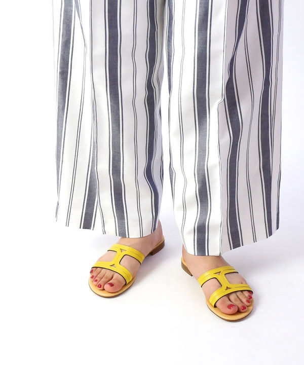 エネス フラットサンダル レザーサンダル eness 98610V  2019春夏 送料無料    レディース 女性 誕生日プレゼント ギフト 正規品 新品