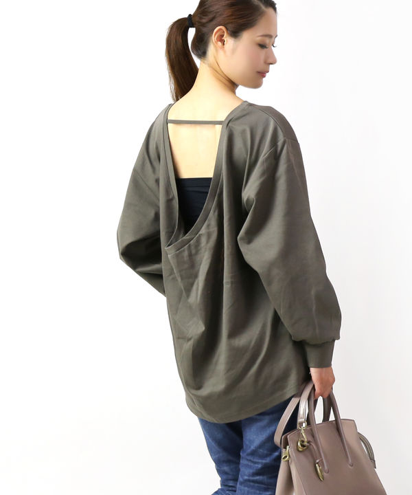 リムアーク プルオーバー  カットソー Back drape cut topsバックドレープカットトップス RIM.ARK 460CAS80-0200  2019 送料無料    レディース 女性 誕生日プレゼント ギフト 正規品 新品