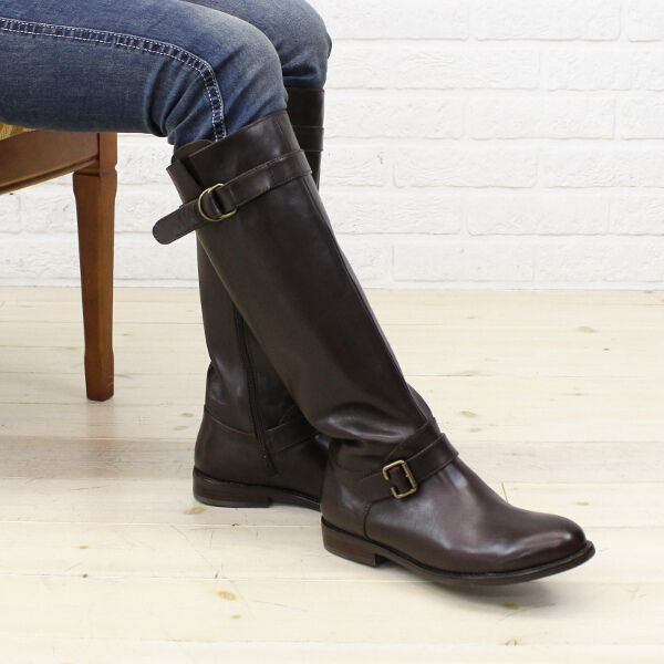 VELETTO(ベレット)レザー  ベルト付き  ロングブーツ・R-60099-0241302    レディース 女性 誕生日プレゼント ギフト 正規品 新品