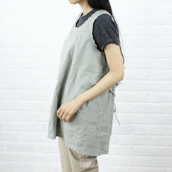 SOIL(ソイル) CUT WORK BACK OPENING NO SLEEVE BLOUSE・NSL2153-0341201    レディース 女性 誕生日プレゼント ギフト 正規品 新品
