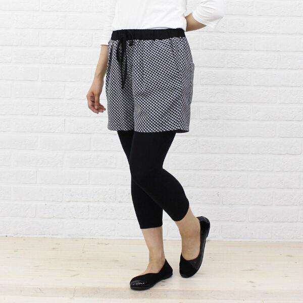 Munich(ミューニック)ポリエステル プリント ショートパンツ・MN132P31-2321302【レディース】    レディース 女性 誕生日プレゼント ギフト 正規品 新品