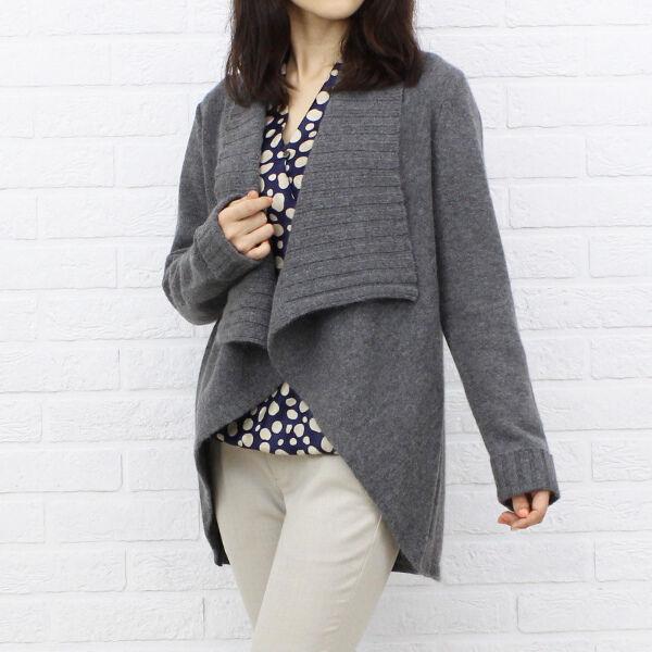 edi(エンリコドマーニ)ウール アンゴラ ショールカラー ニットカーディガン・60360812-3051302    レディース 女性 誕生日プレゼント ギフト 正規品 新品