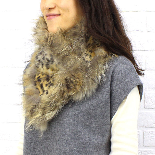 DRES(ドレス)ラビット チャイニーズラクーン ファー ティペット・AC13-5704-2461302【レディース】    レディース 女性 誕生日プレゼント ギフト 正規品 新品