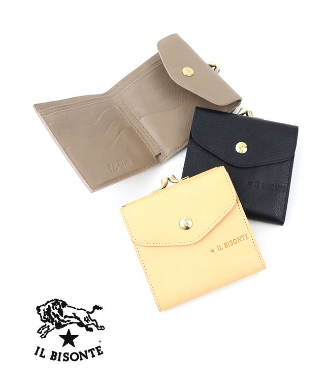 イルビゾンテ 二つ折り財布 ウォレット IL BISONTE 54212306340 国内正規品  送料無料