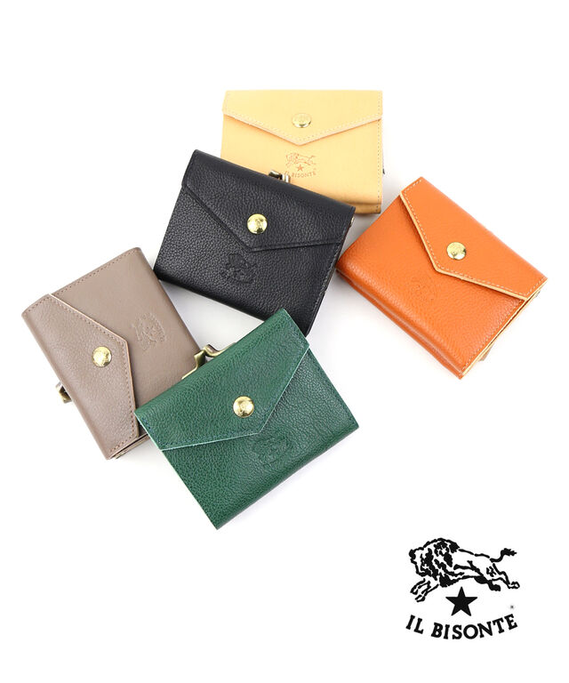 イルビゾンテ 二つ折り財布 ウォレット IL BISONTE 54222304340 国内正規品  送料無料