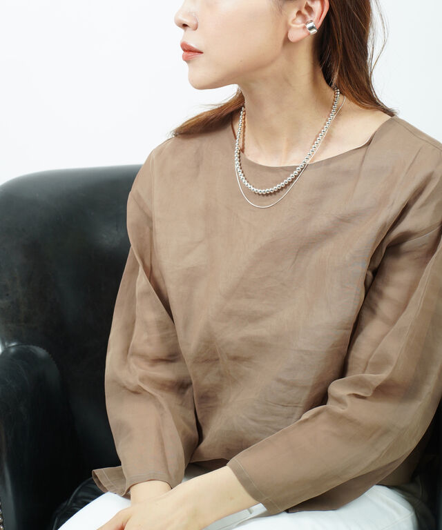 ナッシングアンドアザーズ ネックレス 2連 シルバーネックレス Dot