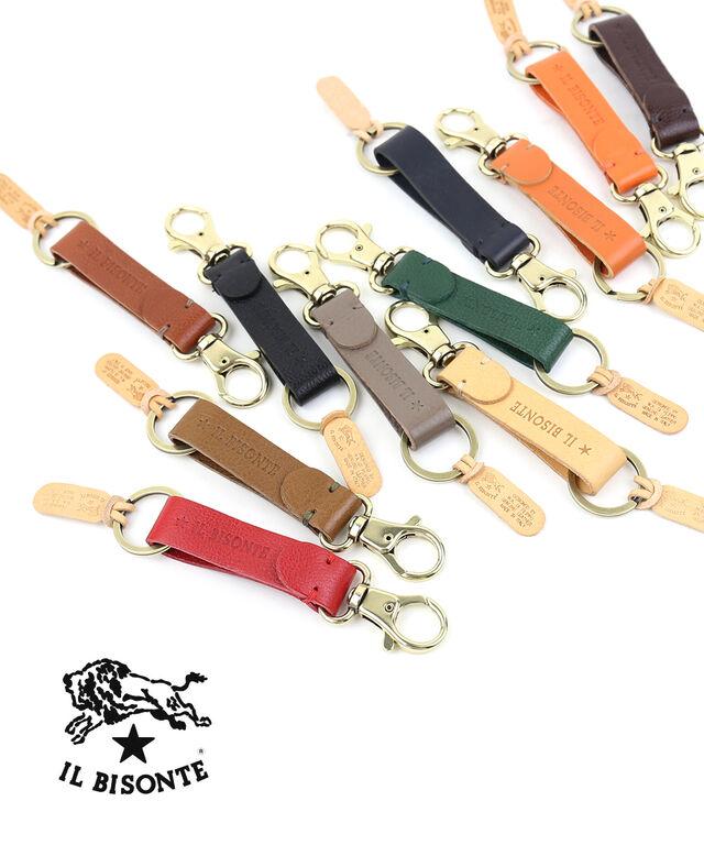 イルビゾンテ キーホルダー キーリング IL BISONTE 54222309350 国内正規品 220209 メール便可能商品[M便 1/5]