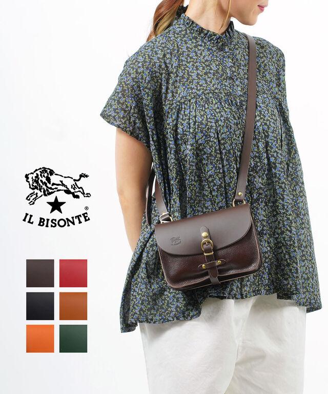 イルビゾンテ ショルダーバッグ ポシェット クロスボディバッグ IL BISONTE 5422305210 国内正規品 220303 送料無料