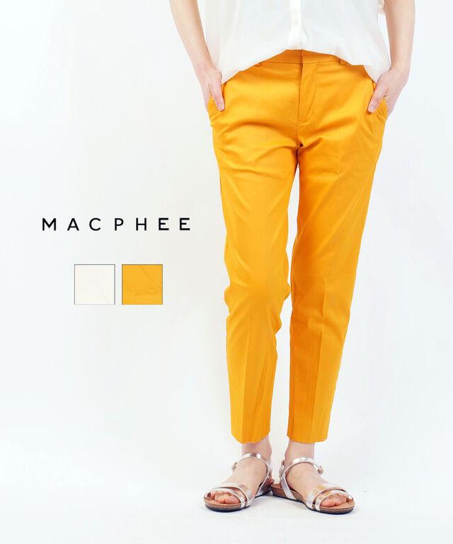 マカフィー ストレッチテーパードパンツ MACPHEE 12-04-34-04002 国内正規品 210309 送料無料