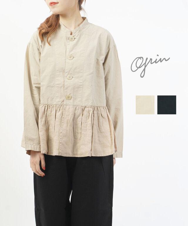 グリン ダンプ×リネン スタンドジャケット grin 8225J-005 国内正規品 220209 送料無料