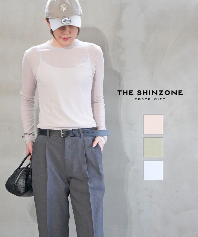 ザ シンゾーン シアーロングT SHEER LONG TEE THE SHINZONE 24SMSCU04 国内正規品 220403 送料無料