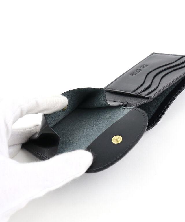 イルビゾンテ ブラックキャニオンレザー 二つ折り財布ウォレット IL