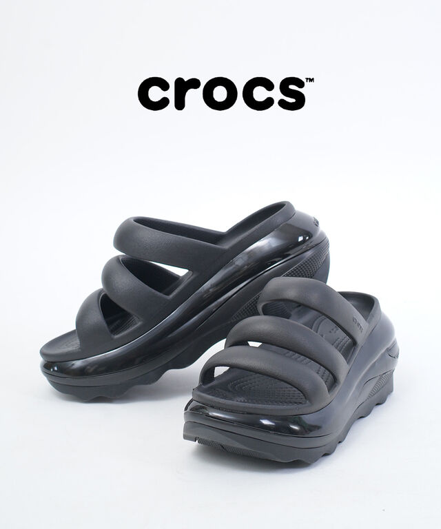 クロックス サンダル MEGA CRUSH TRIPLE STRAP crocs 209842 国内正規品 220403 送料無料