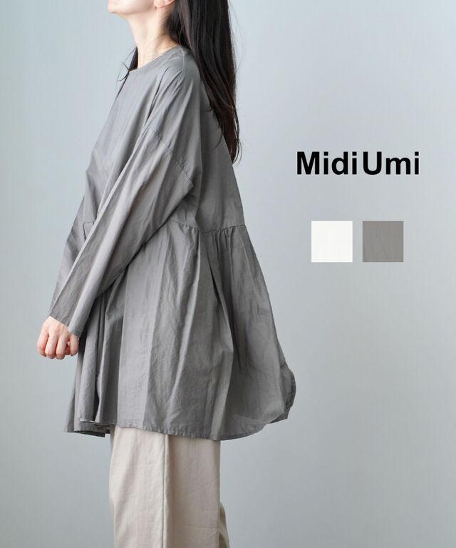 ミディウミ ギャザースウィッチングチュニック Midi-Umi 3-739652 国内正規品 220409 送料無料