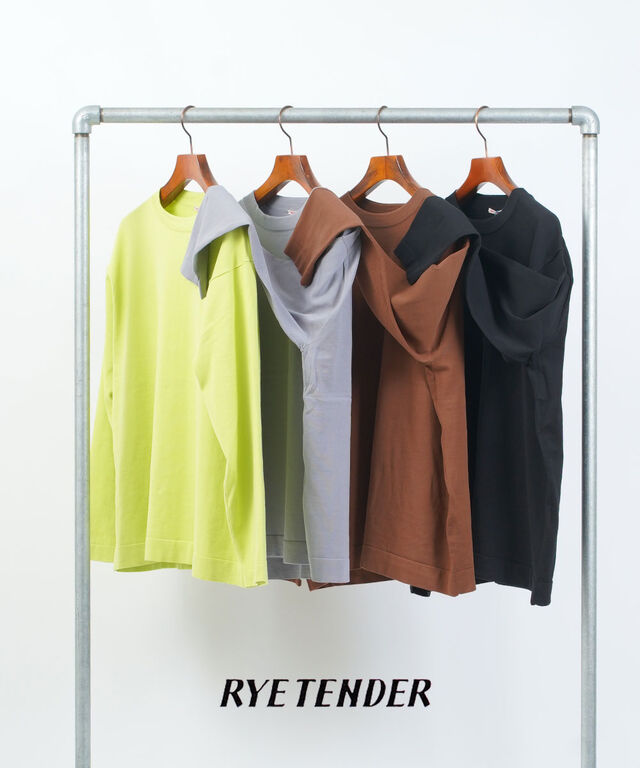 ライテンダー MERCER LONG TEE RYE TENDER 24FW-RT-011 国内正規品 220409 送料無料