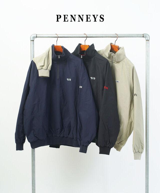 ぺニーズ The Fox Golf 1/4 Zip Jacket PENNEYS PN24F007 国内正規品 2025秋冬新作 送料無料