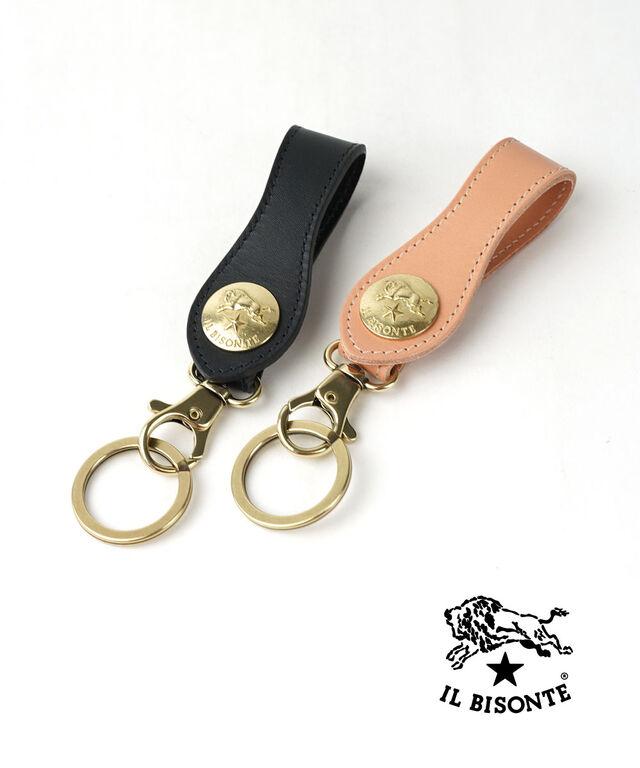 イルビゾンテ バイソンロゴメダルキーリング IL BISONTE 54212309550 国内正規品 220409 送料無料