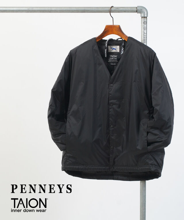ぺニーズ TAION&THE FOX sports cardigan PENNEYS PN24F017TN 国内正規品 220409 送料無料