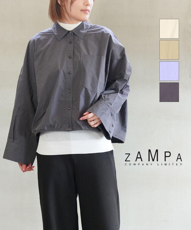 ザンパ 綿ナイロンタイプライタードロストシャツ ZAMPA SAI31-0154 国内正規品 220409