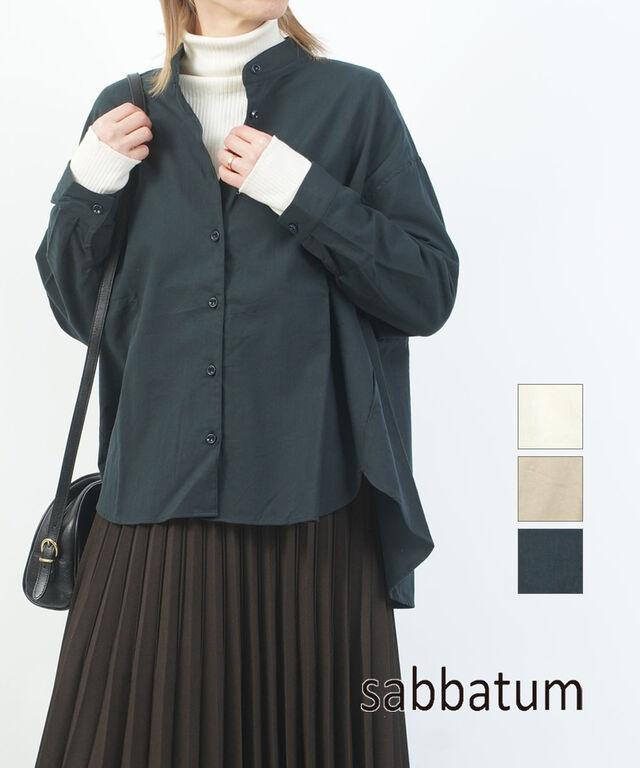 サバタム W巾ビエラ バックタックシャツ Sabbatum SA-34016 国内正規品 220409 送料無料