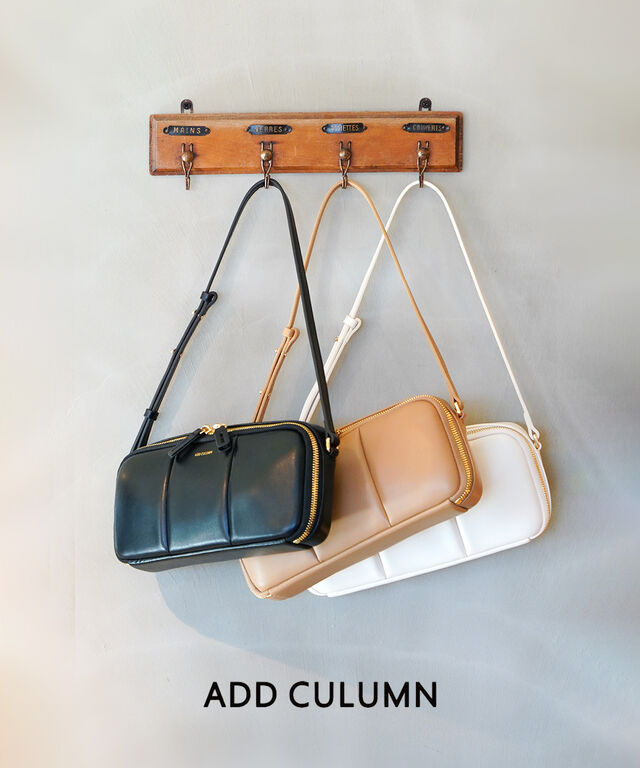 アドカラム PUFF THREE SHL ADD CULUMN A25S07B354 国内正規品 2025春夏新作 送料無料