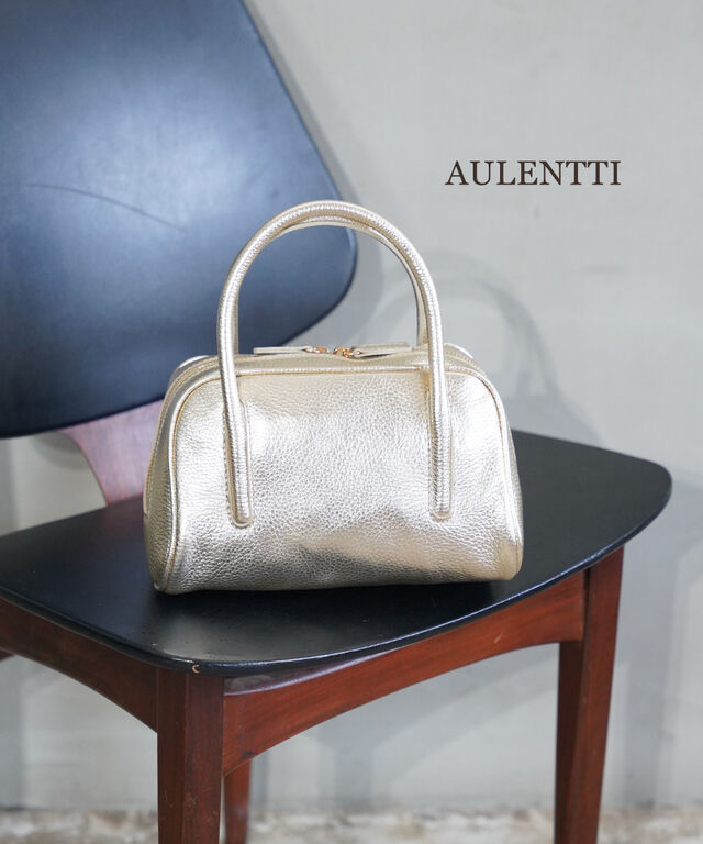 オウレンティ ミニボストンバッグ AULENTTI FB-89010-LA 国内正規品 2025春夏新作 送料無料