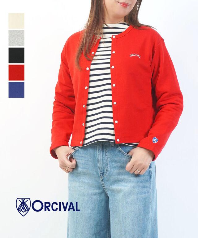 オーチバル・オーシバル クルーネックカーディガン ORCIVAL OR-C0435MAZ 国内正規品 2025春夏新作 送料無料