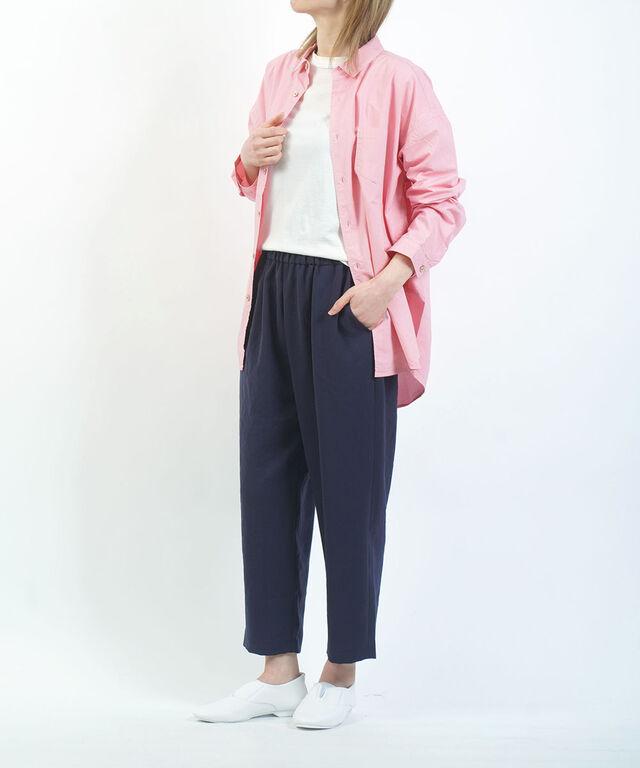 ナチュラルランドリー 60タイプライタータックシャツ NATURAL LAUNDRY