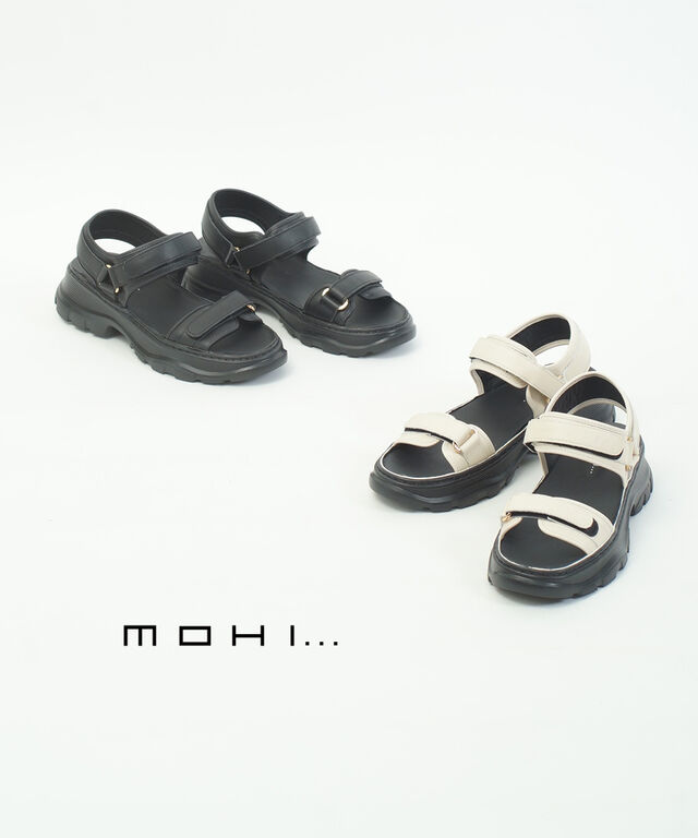 モヒ 厚底ストラップサンダル MOHI GU2-8122-6-SE 国内正規品 2025春夏新作 送料無料