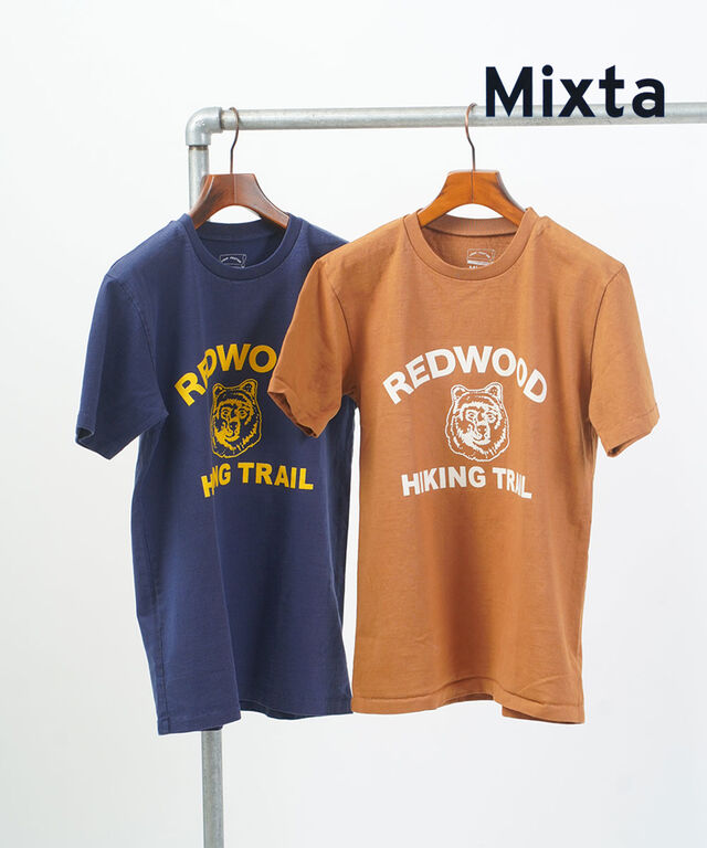 ミクスタ REDWOOD SS CREWNECK T-SHIRTS Mixta R2512 国内正規品 2025春夏新作