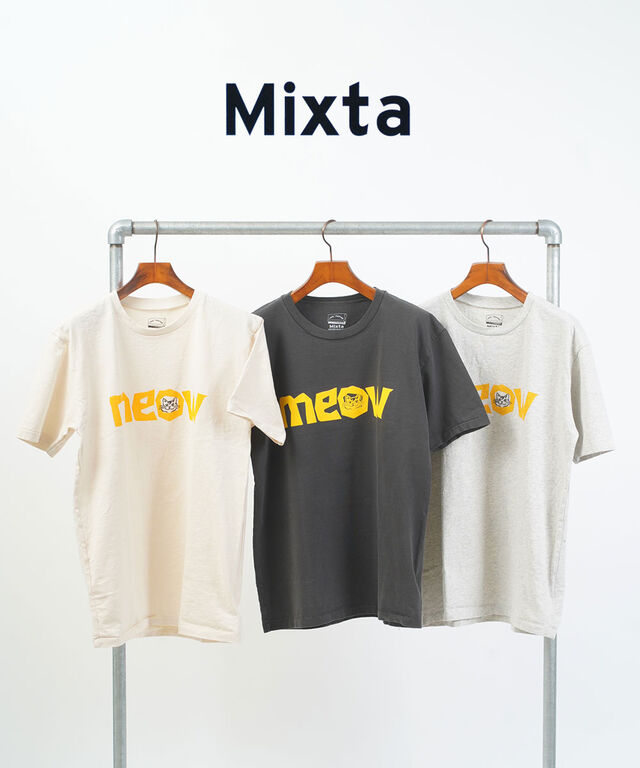 ミクスタ MEOW SS CREWNECK T-SHIRTS Mixta R2544 国内正規品 2025春夏新作