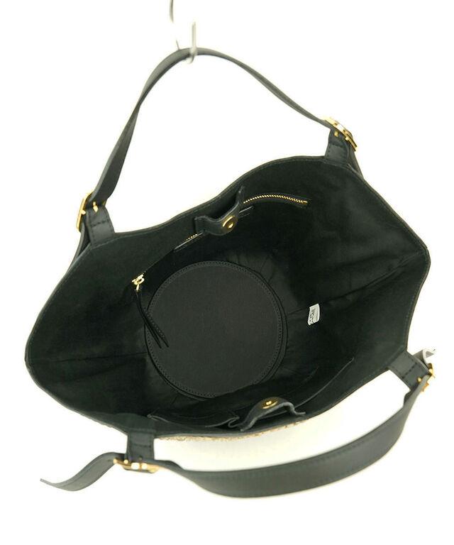 ヴィオラドーロ ラフィア レザーコンビトート SANDRO VIOLAd'ORO V