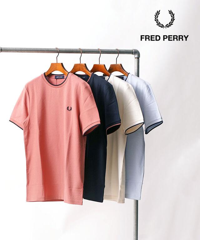 フレッドペリー Crepe Pique T-Shirt FRED PERRY M8585 国内正規品 2025春夏新作 送料無料
