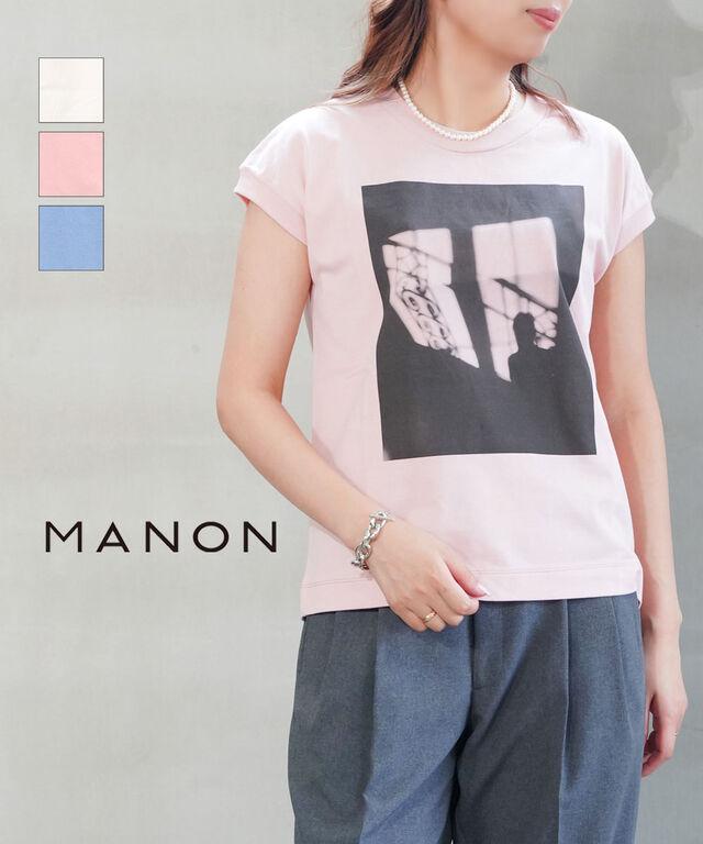 マノン ノースリーブ ALLUSION プリントTee MANON MNN-C-165 国内正規品 2025春夏新作 メール便可能商品[M便 5/5]