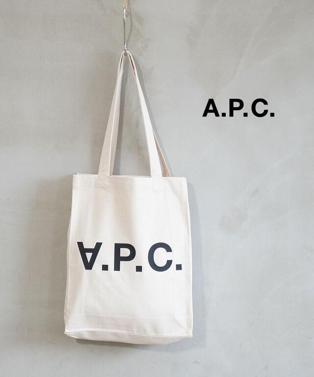 アー・ペー・セー Laure ブラックロゴトートバッグ A.P.C. 25082102490 国内正規品 2025春夏新作 送料無料