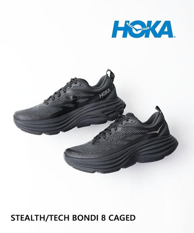 ホカ STEALTH/TECH BONDI 8 CAGED ボンダイ 8 TS ケージド HOKA 1155391 国内正規品 2025秋冬新作 送料無料