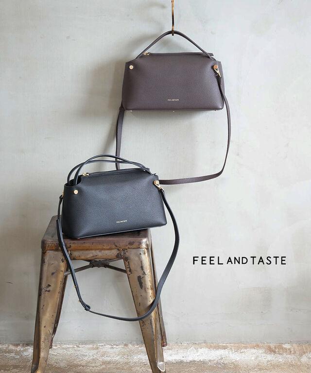 フィールアンドテイスト 2wayショルダーバッグ bread FEEL AND TASTE F202B521 国内正規品 2025秋冬新作 送料無料