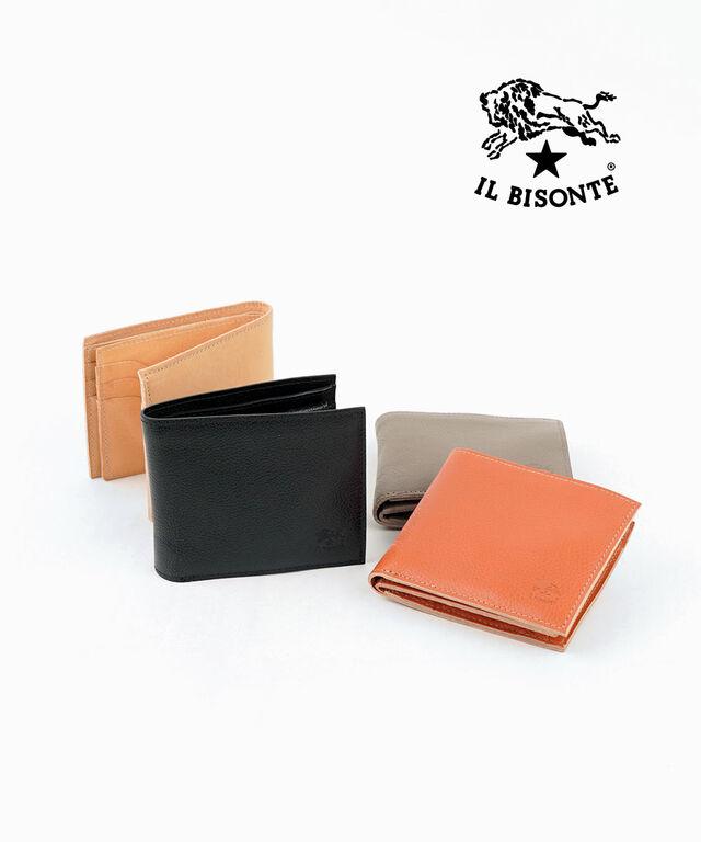 イルビゾンテ 二つ折りウォレット IL BISONTE 54252309541 国内正規品 2025秋冬新作 送料無料