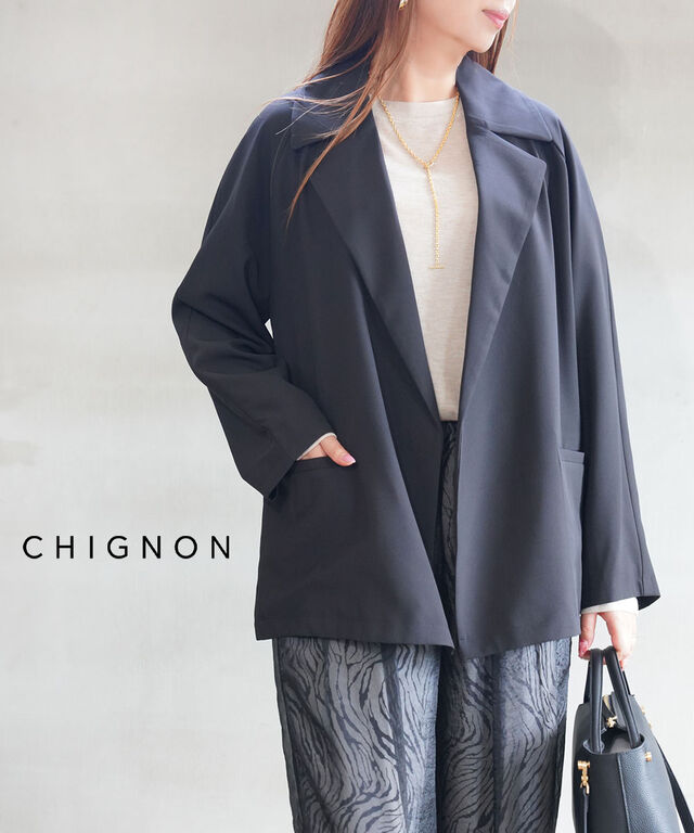 シニヨン エステルクロストッパージャケット CHIGNON 4854-028MK 国内正規品 2025秋冬新作 送料無料