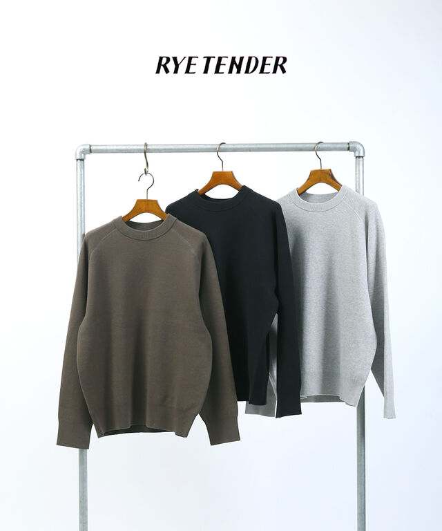 ライテンダー MADISON SWEATER RYE TENDER 110322500 国内正規品 2025秋冬新作 送料無料
