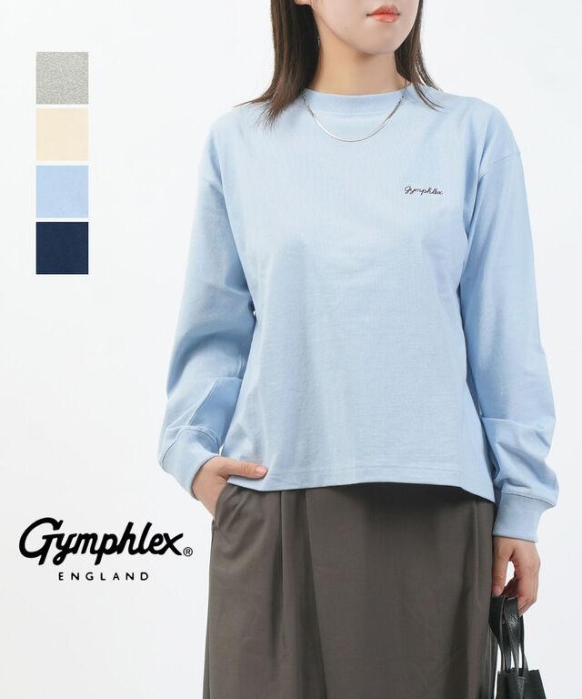 ジムフレックス クルーネック長袖プルオーバーTシャツ Gymphlex GY-C0486HKT 国内正規品 2025秋冬新作