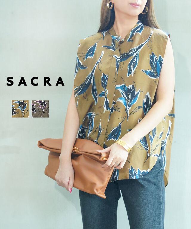 サクラ AUTUMN FLORA TOP SACRA 125519071 国内正規品 2025秋冬新作 送料無料
