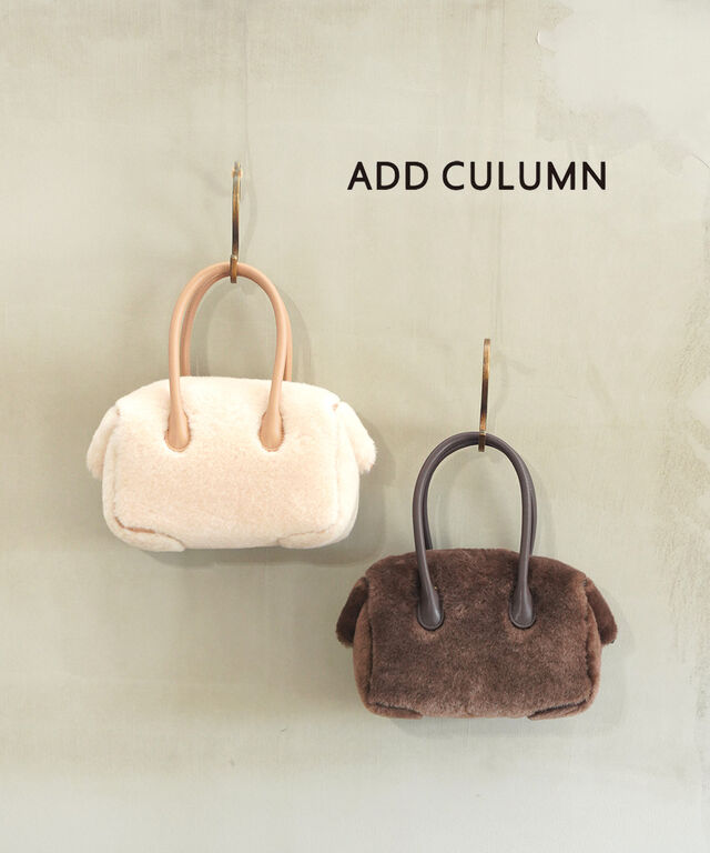 アドカラム LOP SHLD S FUR ADD CULUMN A25W02B447 国内正規品 2025秋冬新作 送料無料