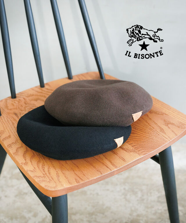 イルビゾンテ ウールベレー IL BISONTE 54252309180 国内正規品 2025秋冬新作