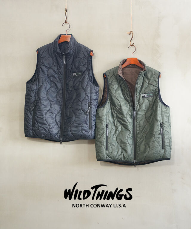 ワイルドシングス REVERSIBLE BELAY VEST WILDTHINGS WT25140SK 国内正規品 2025秋冬新作 送料無料