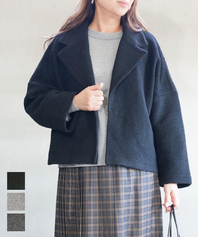 シードレイク イタリアンエアリー テーラードショートコート Seadrake B-895602 国内正規品 2025秋冬新作 送料無料