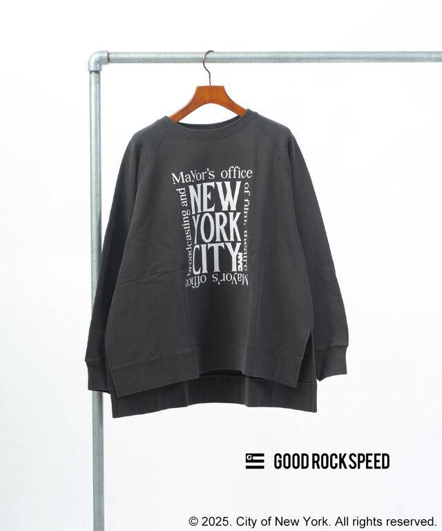 グッドロックスピード スウェット Mayor's office NYC GOOD ROCK SPEED 25NYC210W 国内正規品 2025秋冬新作 送料無料