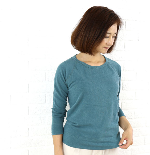 JAMES PERSE(ジェームスパース) ヘザーコットン フレンチテリーヴィンテージ フリーススウェット プルオーバー・WXA3910    レディース 女性 誕生日プレゼント ギフト 正規品 新品