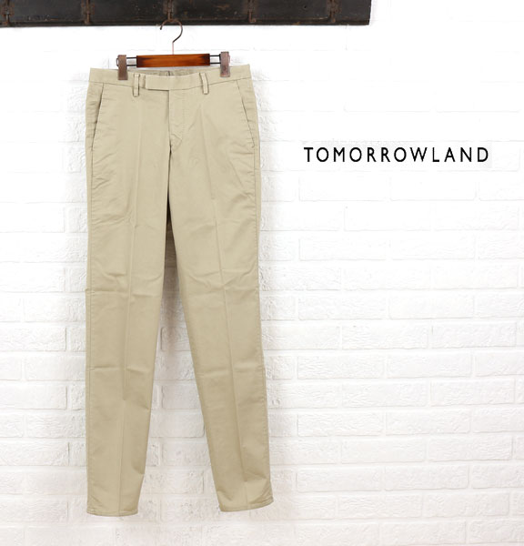 TOMORROW LAND(トゥモローランド) コットンサマーチノパンツ・63-04-42-04213・0171501    レディース 女性 誕生日プレゼント ギフト 正規品 新品